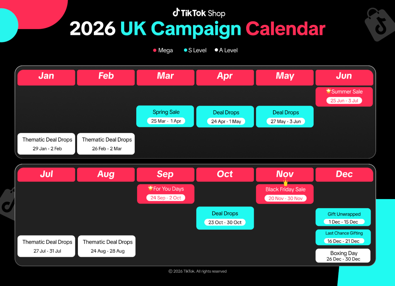 Your Ultimate 2026 TikTok Marketing Calendar | www.marketrocket.co.uk
